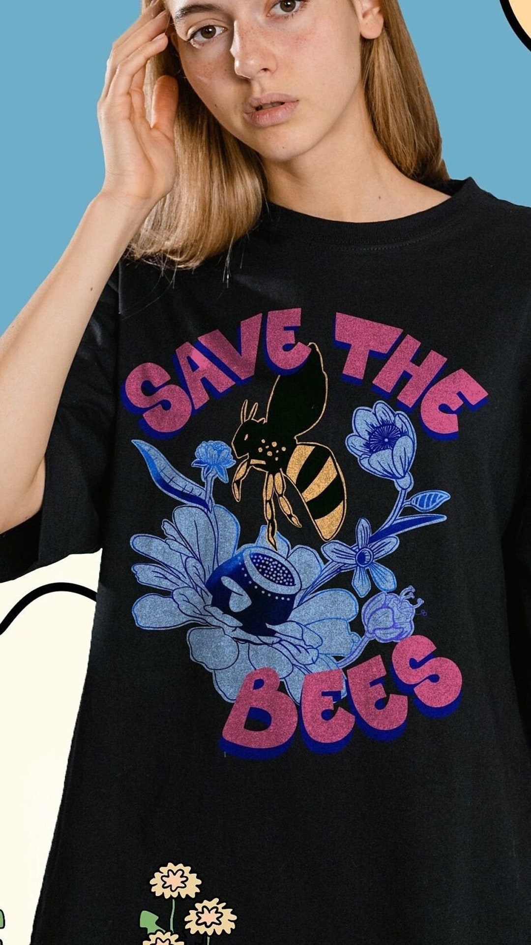 Help Save the Bees With Our Conservation T-shirt, Bee Conservation ...