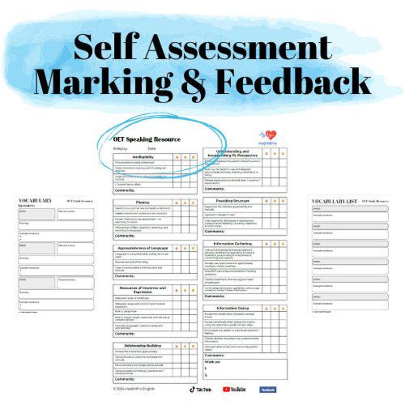 OET Speaking Study Package | Health Professional Exam Resources ...