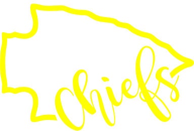 Kansas City Chiefs Script Arrowhead - Etsy