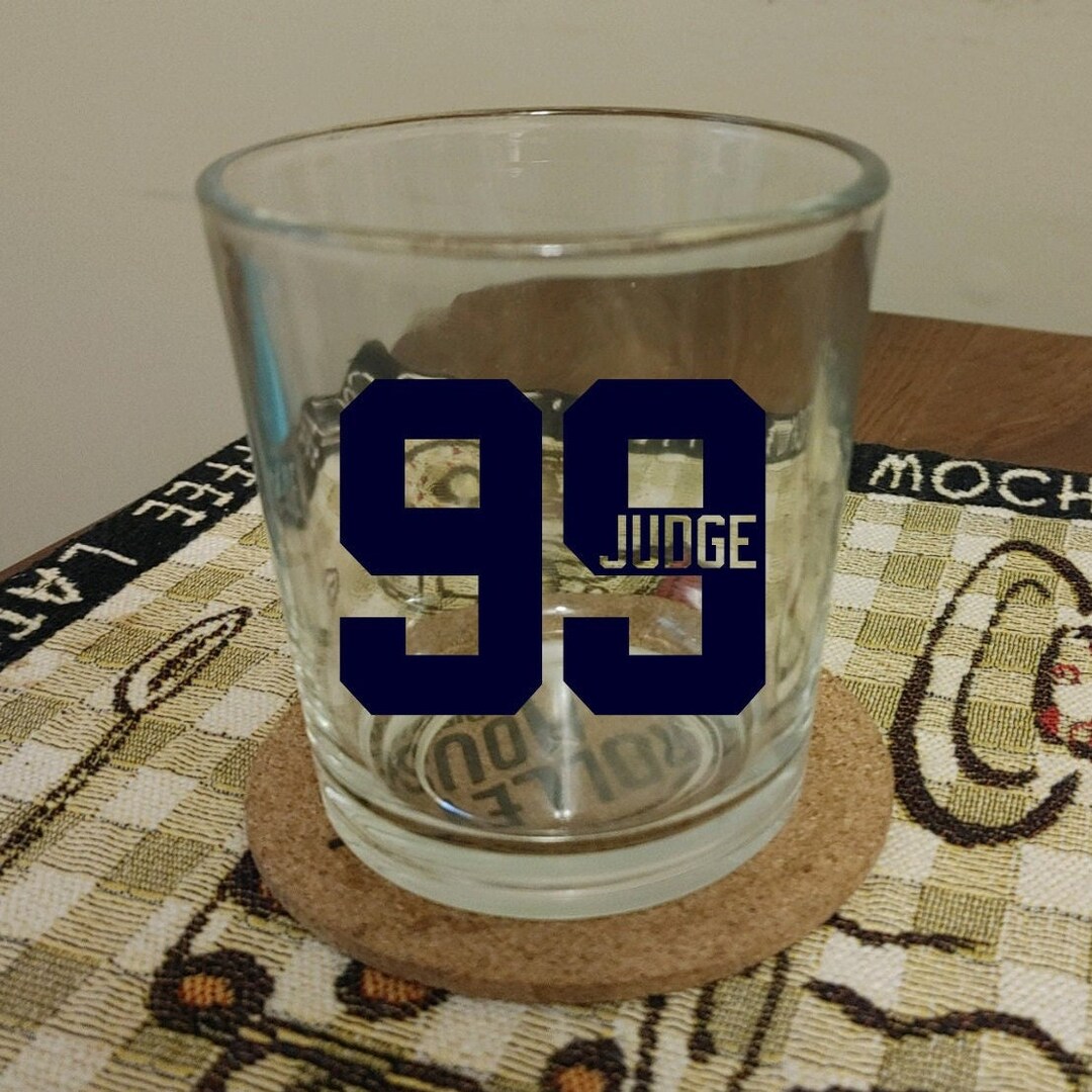 Aaron Judge #99 Vinyl Decal - Perfect for Car Windows, Laptops, Water ...