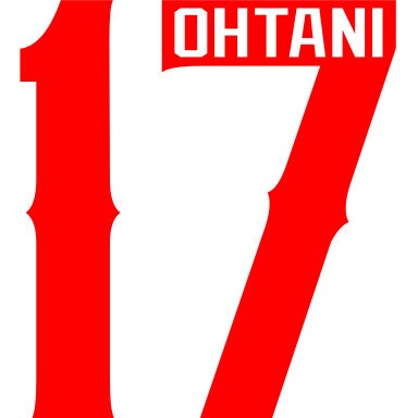 Shohei Ohtani 17 Los Angeles. Angels Permanent Viny, Heat Transfer ...