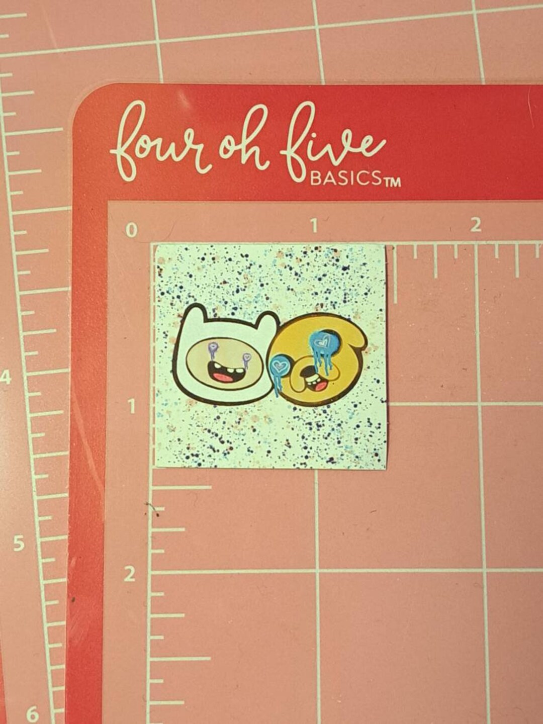 Trippy Adventure Time Sticker by Samacidity, Waterproof Finn and Jake ...