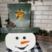 Solar Light up Snowman - Etsy