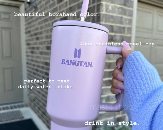 Bangtan, 40oz Cup, Jungkook, Taehyung, Jimin, Jhope, Yoongi, Jin, RM ...