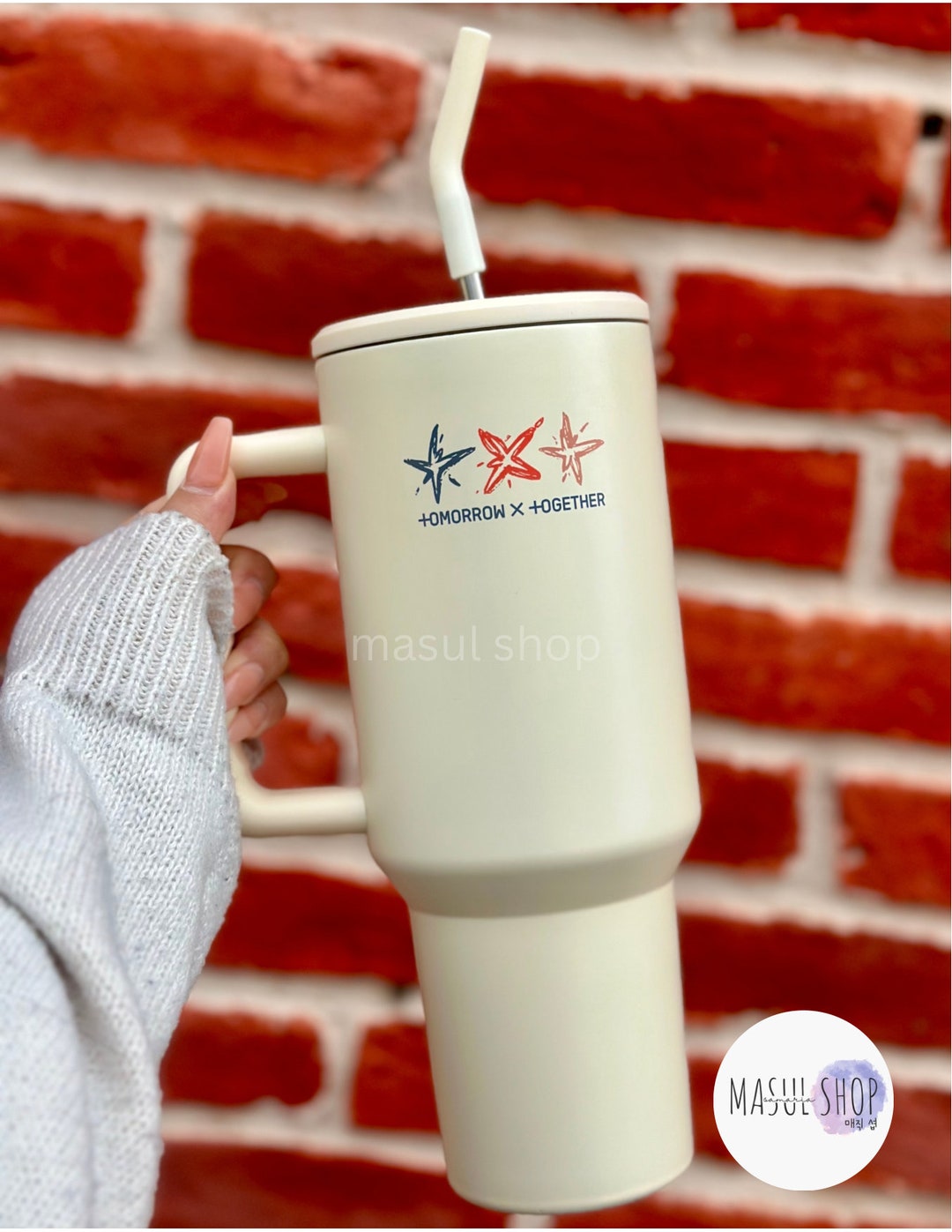 TXT Cup, 40oz Tumbler, Tomorrow X Together, Yeonjun, Soobin, Beomgyu ...