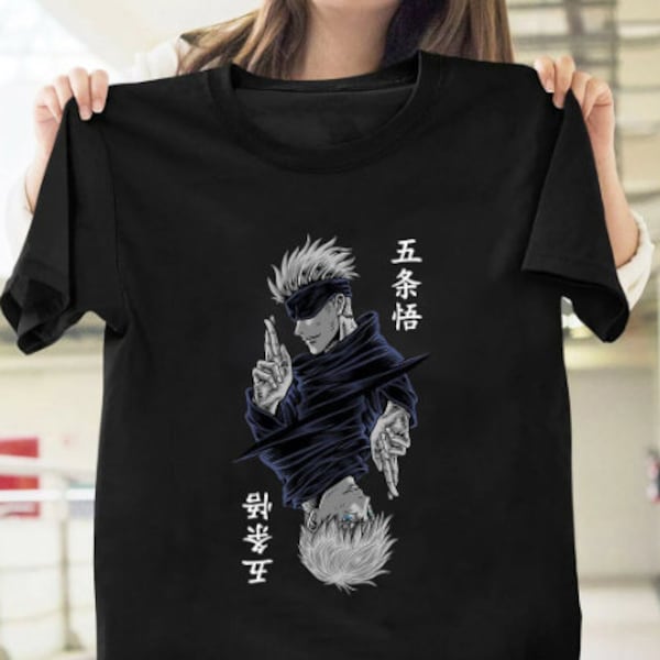 Jujutsu Kaisen Gojo T Shirt - Etsy New Zealand
