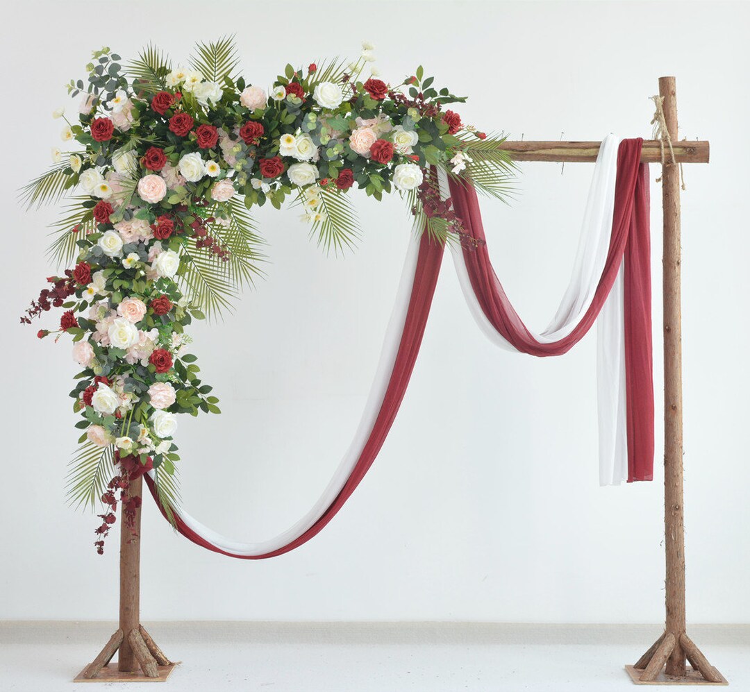 Wedding Arch Flowers Wedding Flower Arrangement Wedding Arbor - Etsy