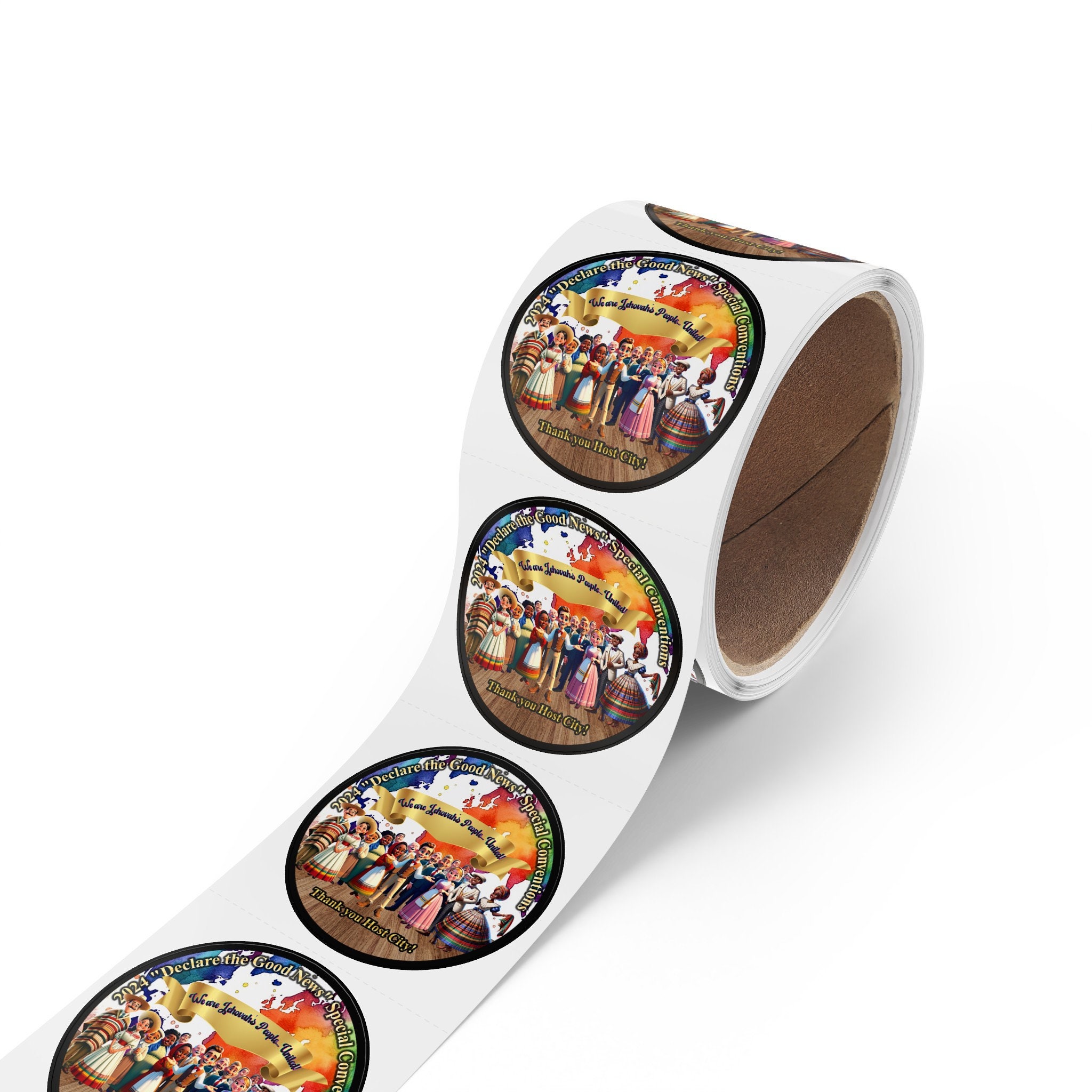 Deluxe Global Delegates Groupshot Label Rolls declare the Good News ...