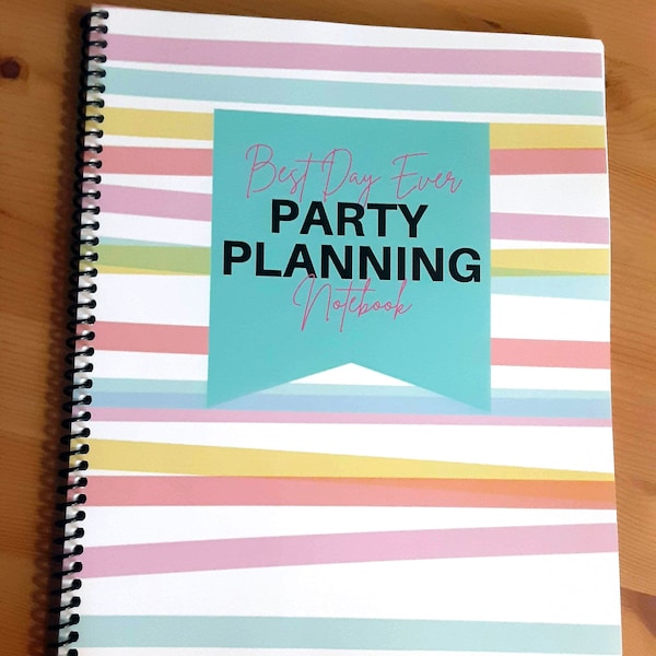 Birthday Party Plan - Etsy