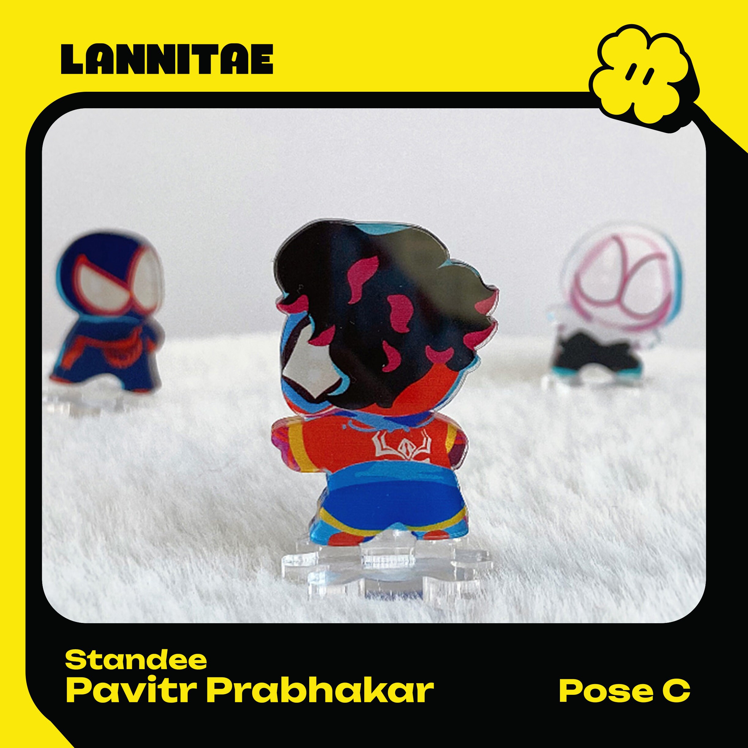 4cm Mini-spidee Acrylic Standee Across the Spider Verse - Etsy