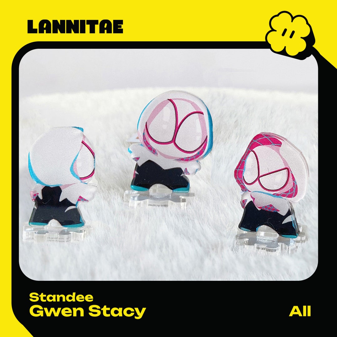 3cm Mini-spidee Acrylic Standee Across the Spider Verse – Gwen Stacy - Etsy