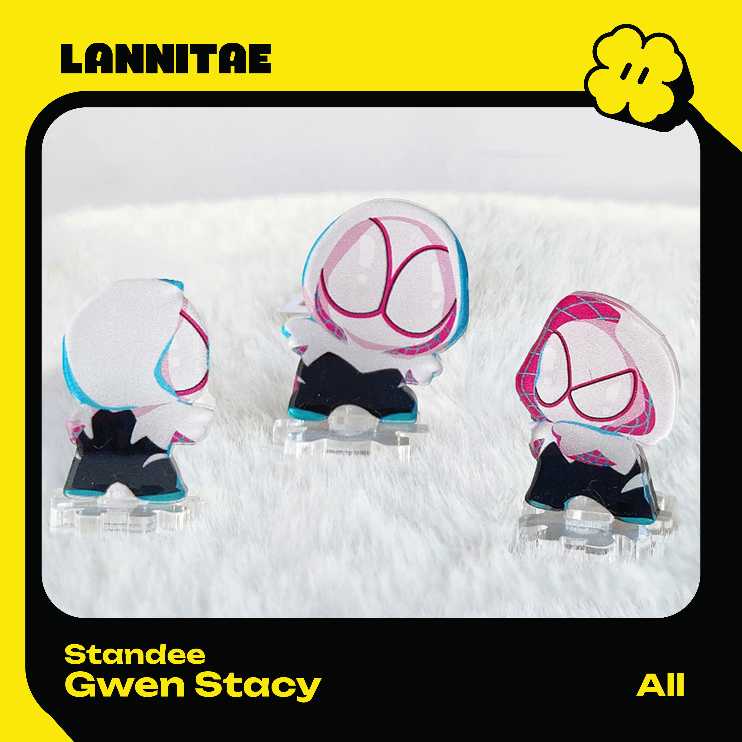 3cm Mini-spidee Acrylic Standee Across the Spider Verse Gwen - Etsy