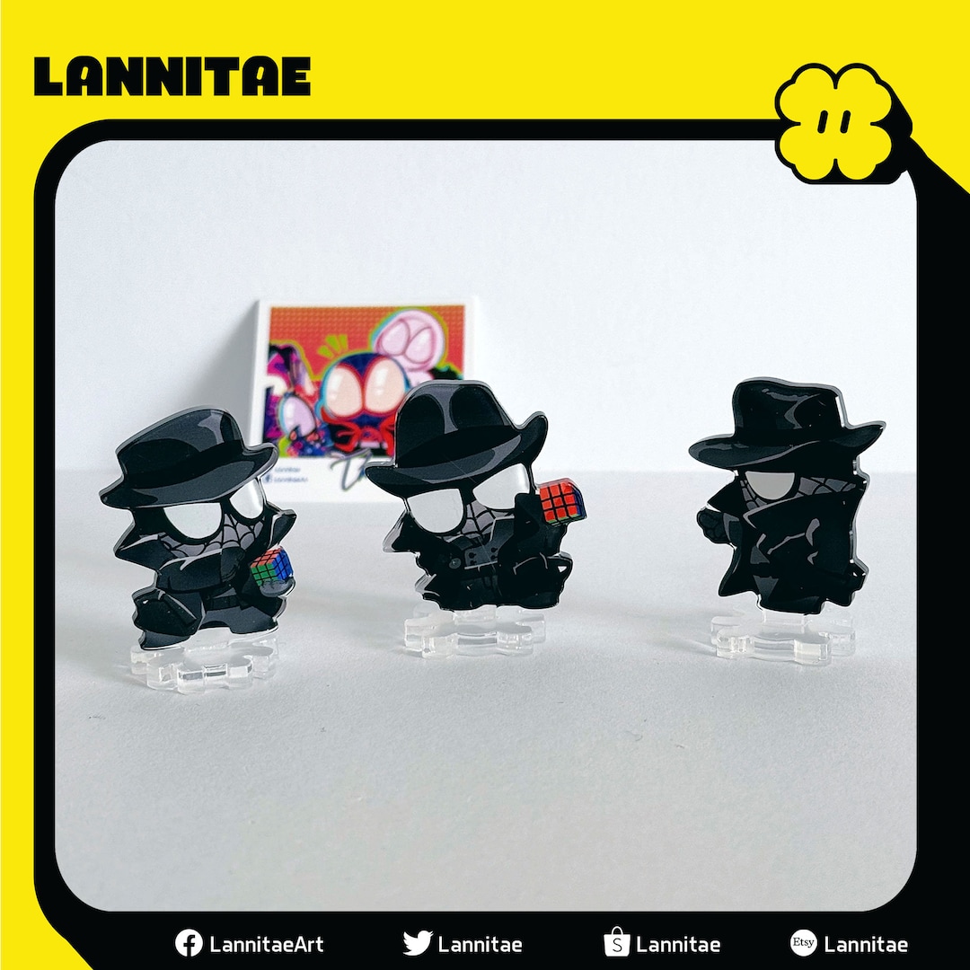 4cm Mini-spiders Acrylic Standee - Across the Spider Verse – Spider-man ...