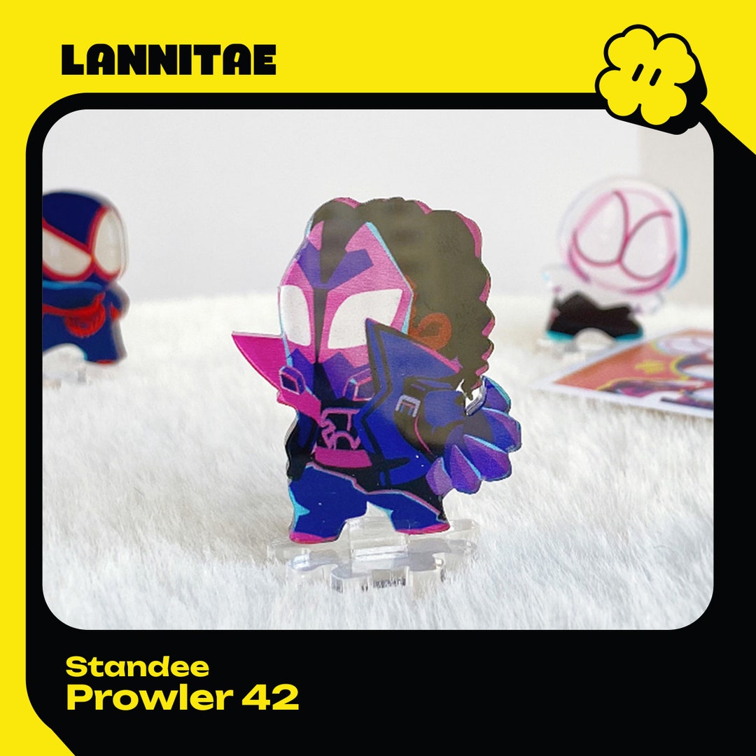 4cm Mini-spiders Acrylic Standee - Across the Spider Verse – Prowler 42 ...