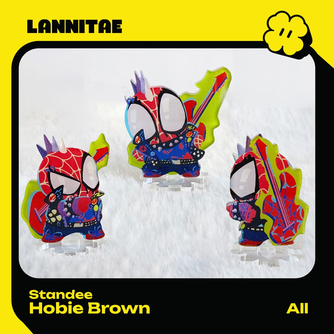4cm Mini-spidee Acrylic Standee Across the Spider Verse – Hobie Brown ...