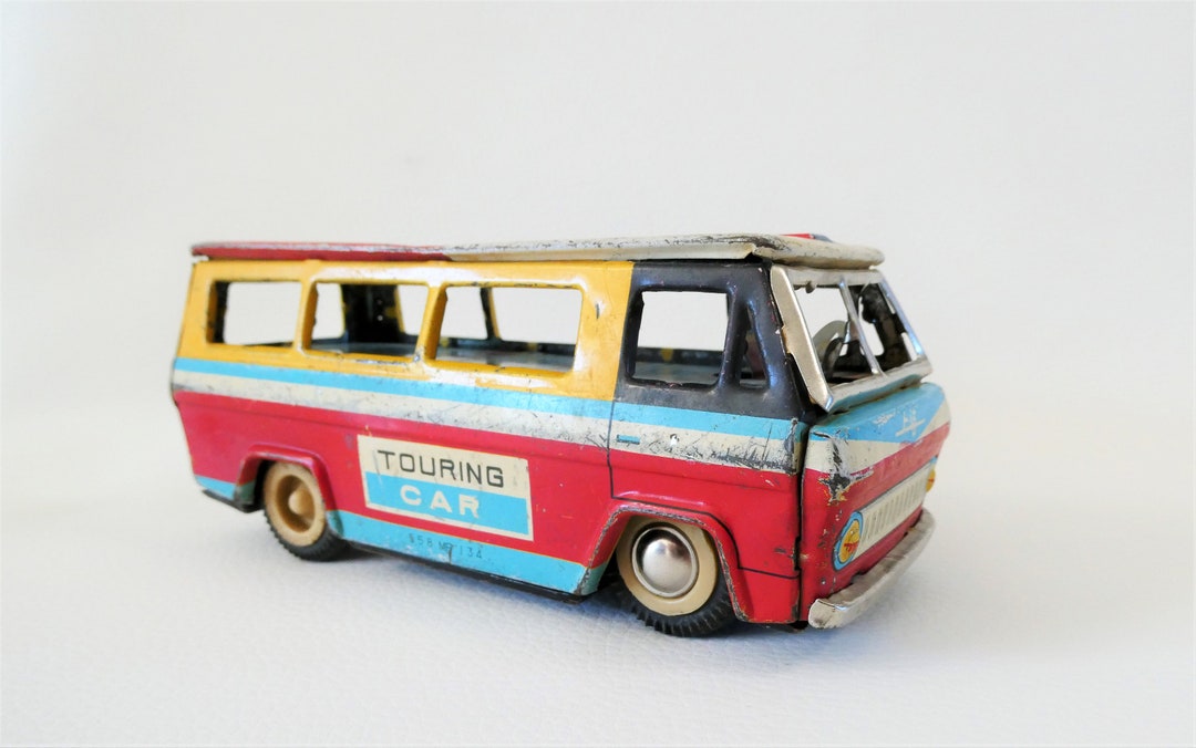 Old Friction Toy - TOURING CAR Coach Schizo Old China - 1965 - Etsy
