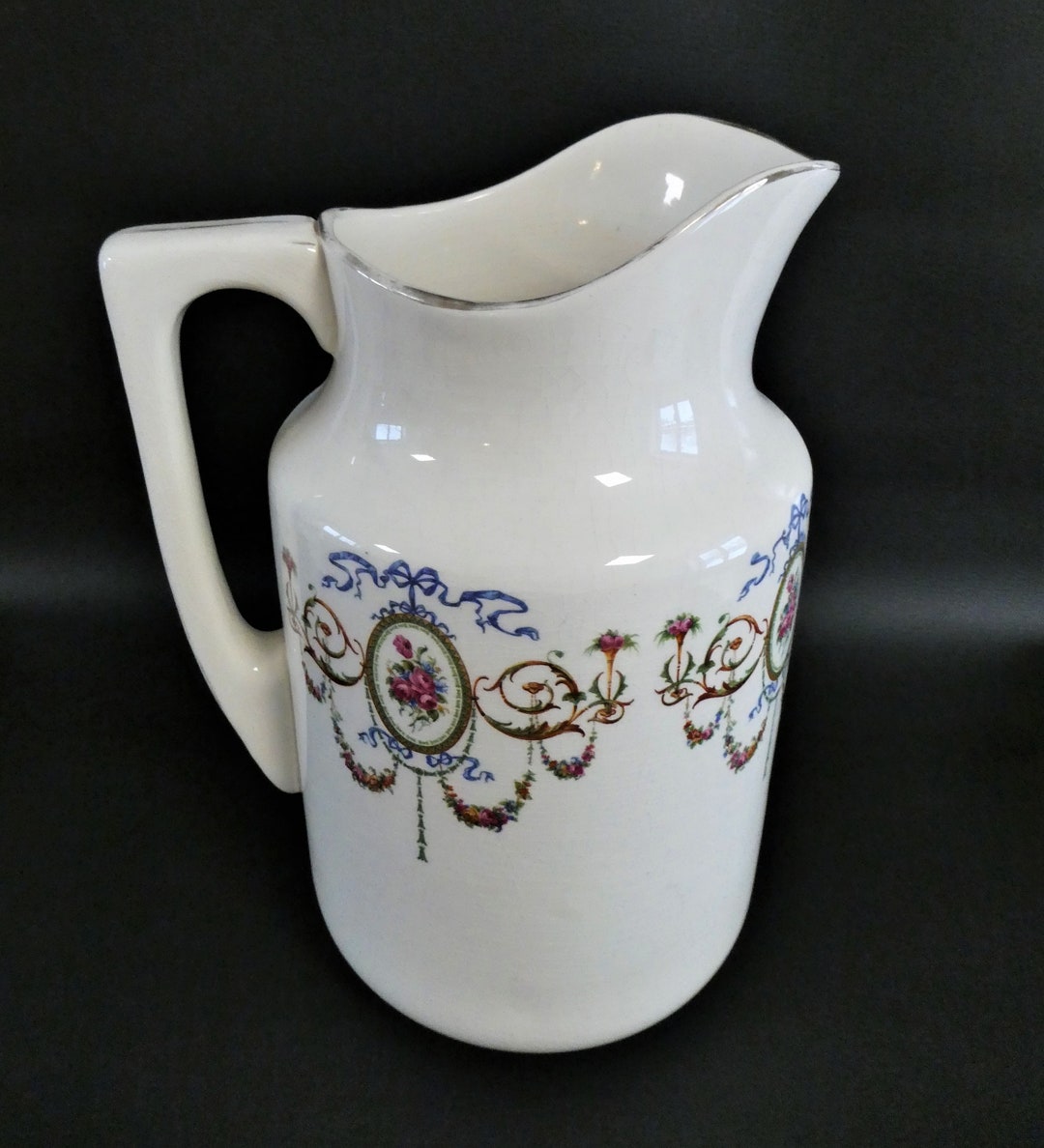 Italian Toilet Pitcher Verbanum Stone Sci Laveno - Etsy