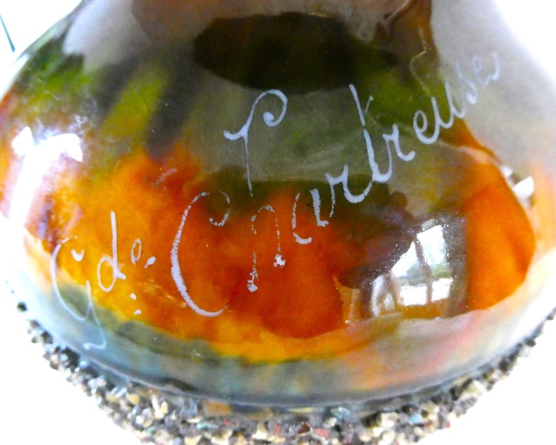 Terracotta Vase Written Grande Chartreuse - Etsy