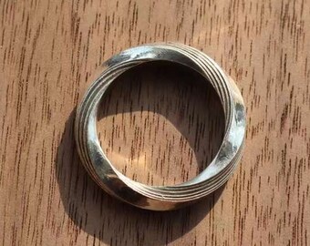 Mobius Ring for Men - Etsy