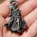 Nether Guardian Necklace Pendant, Retro 925 Sterling Silver Death ...