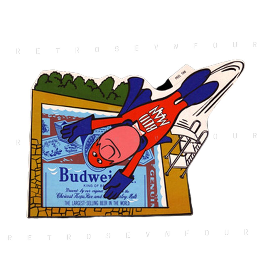 Budman Deep Dive Vintage Sticker - Etsy