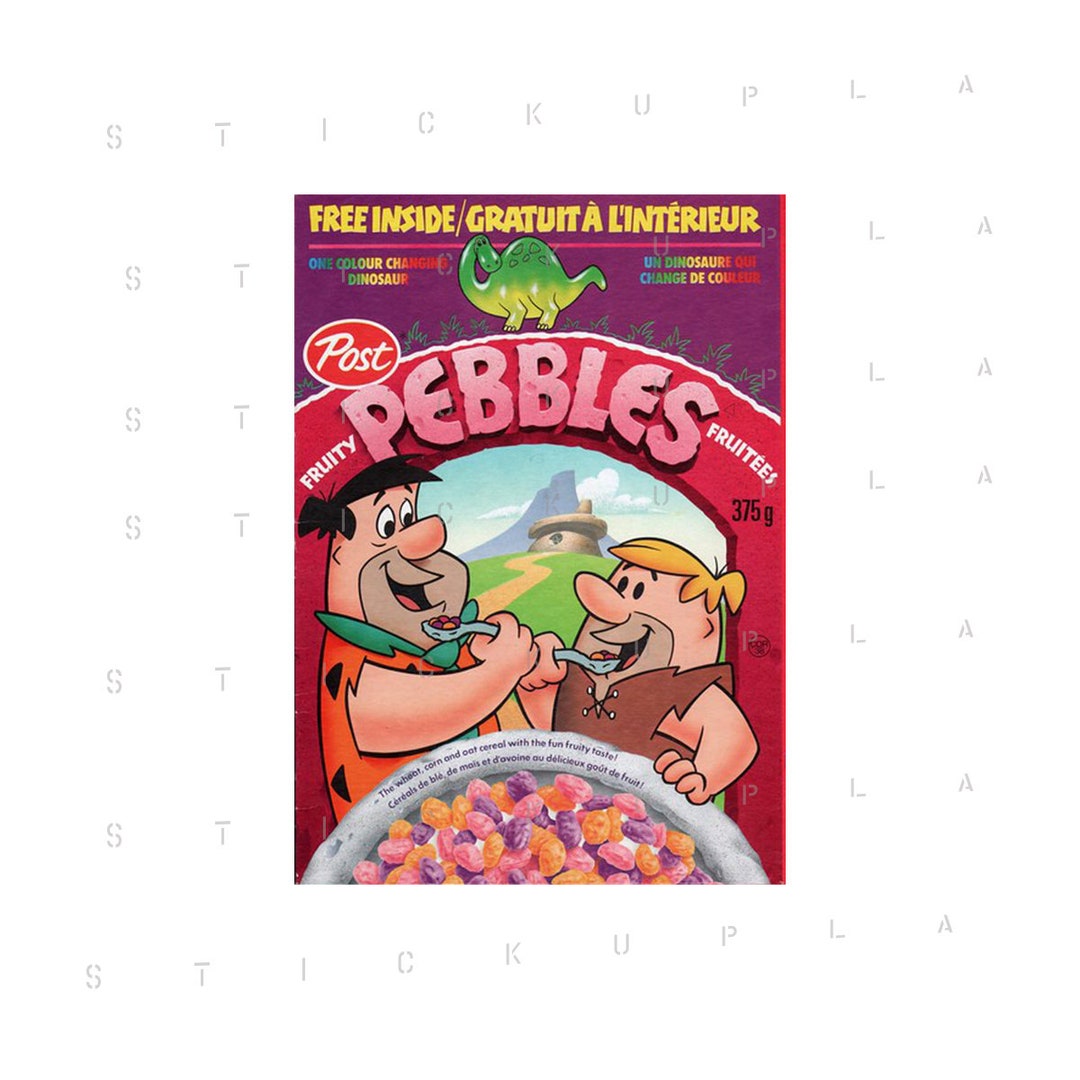 Fruity Pebbles Cereal Box Vintage Americana Sticker - Etsy