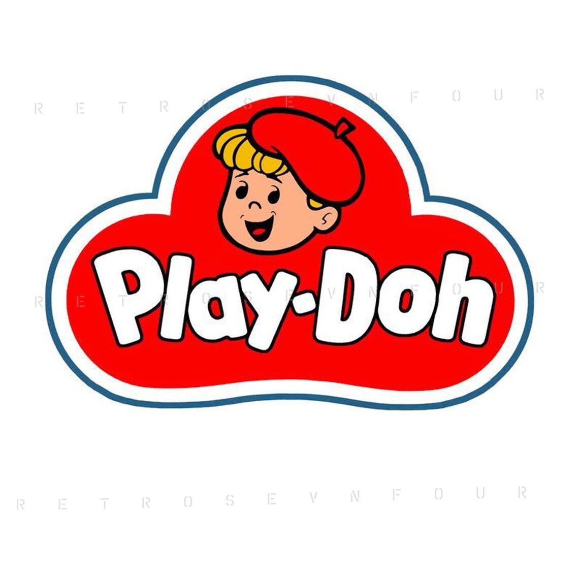 Play-doh Vintage Sticker - Etsy