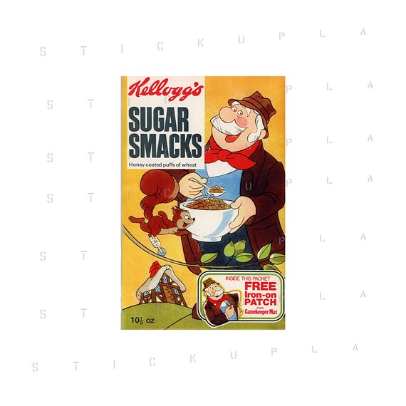 Smacks Cereal Box