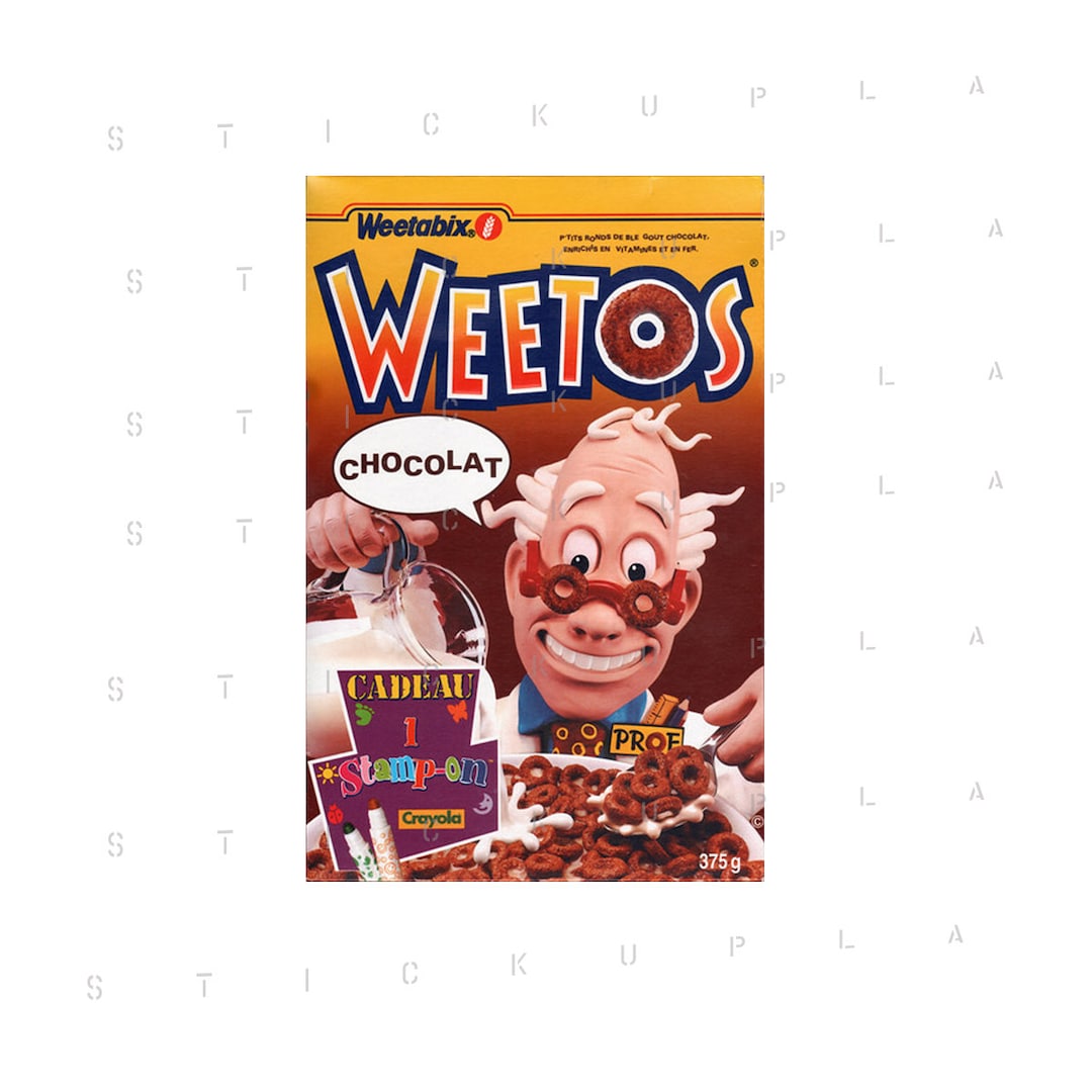 Weetos Cereal Box Vintage Americana Sticker - Etsy