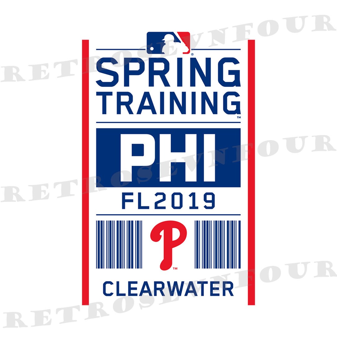 Philadelphia Phillies 2019 Spring Training Vintage Sticker - Etsy