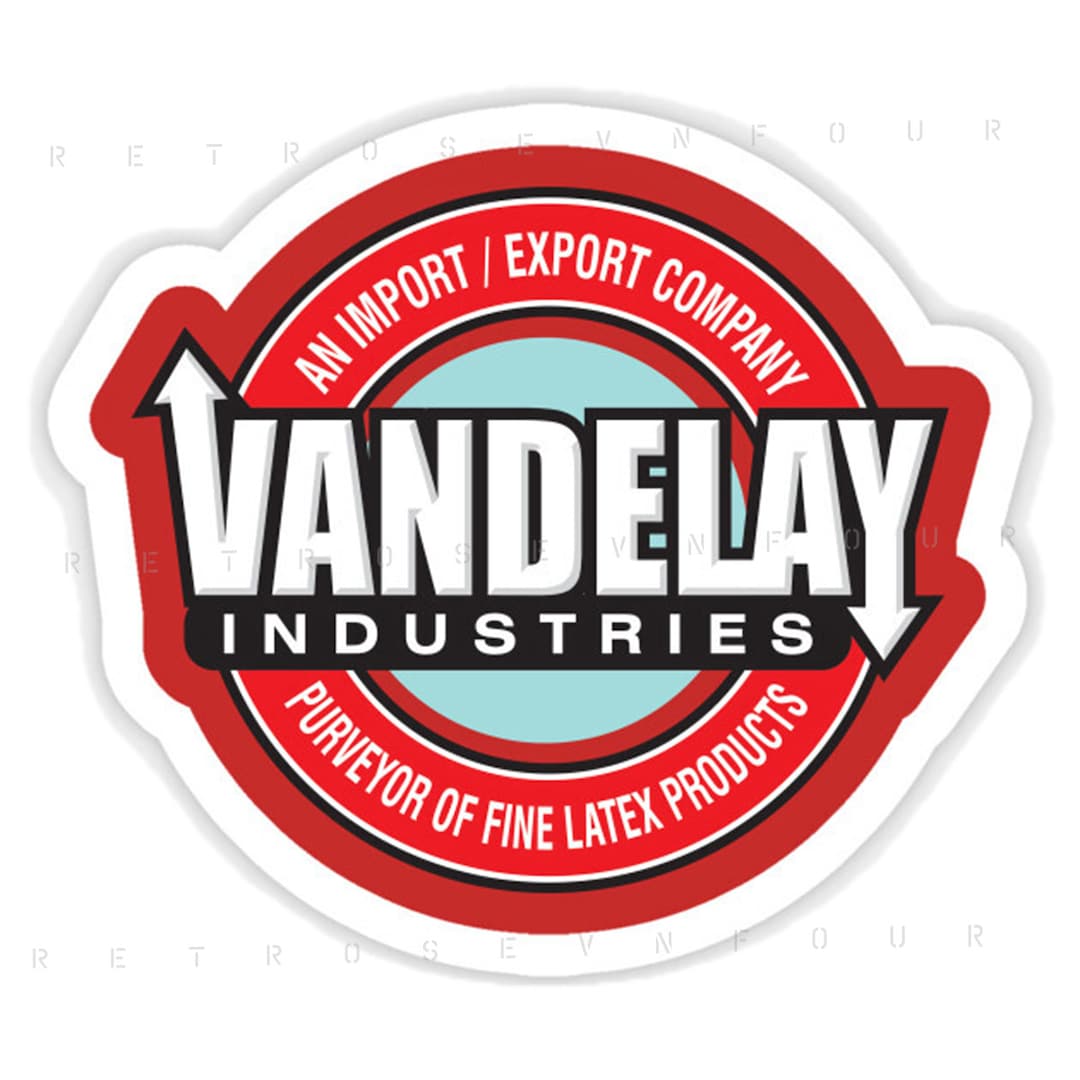 Vandelay Industries Vintage Sticker - Etsy