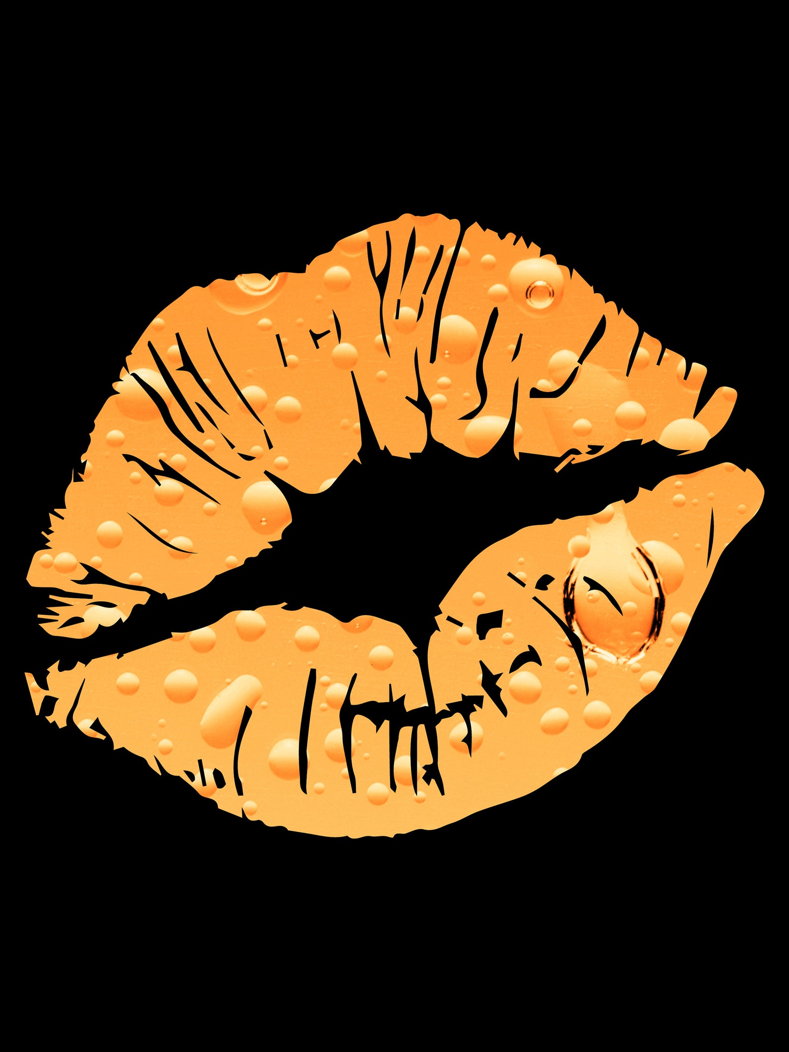 Kiss Lips Canva Frames Bundle - Editable Template Background - Photo ...