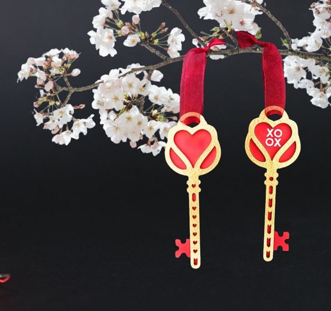Customizable Valentines Day Keys - Etsy