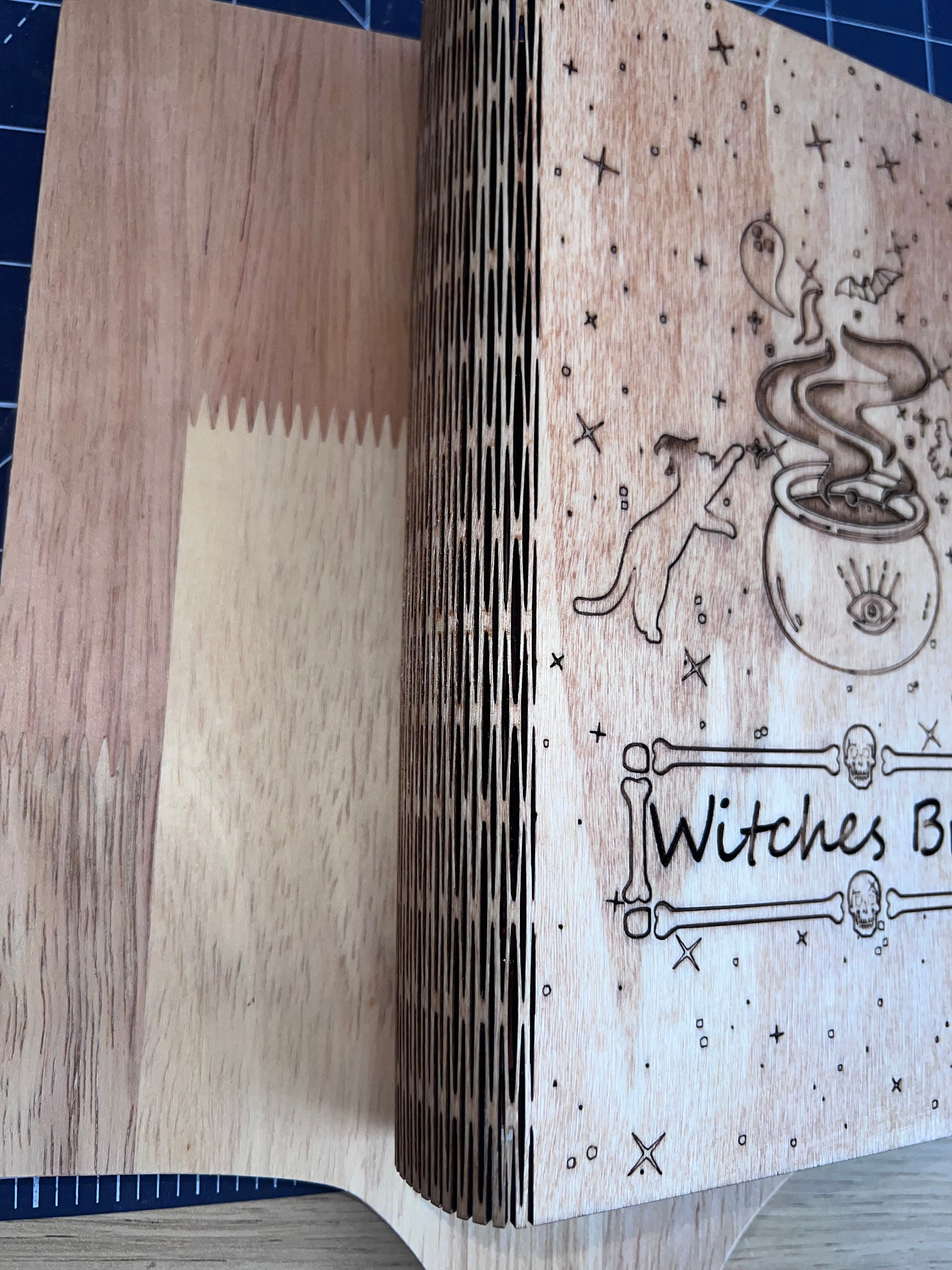 Laser Cut Book Cover Svg Template Glowforge Book Cover Laser Dxf ...