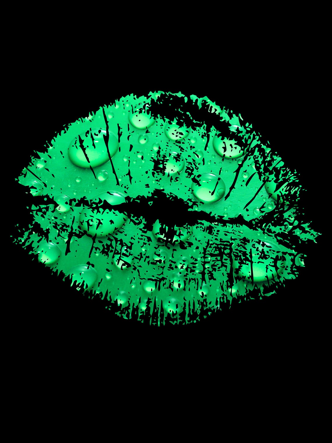 Kiss Lips Canva Frames Bundle - Editable Template Background - Photo ...