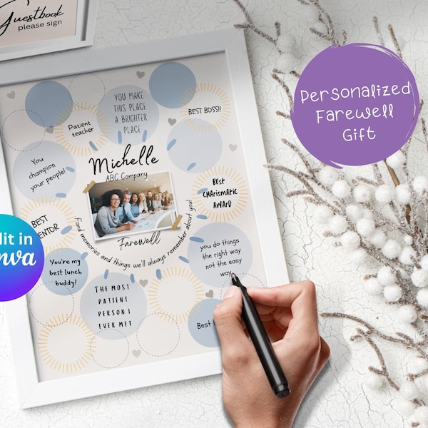 Farewell Photo Book - Etsy