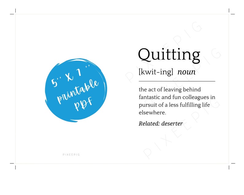 Printable Going Away Card for Coworker or Boss, Funny, Farewell Card ...