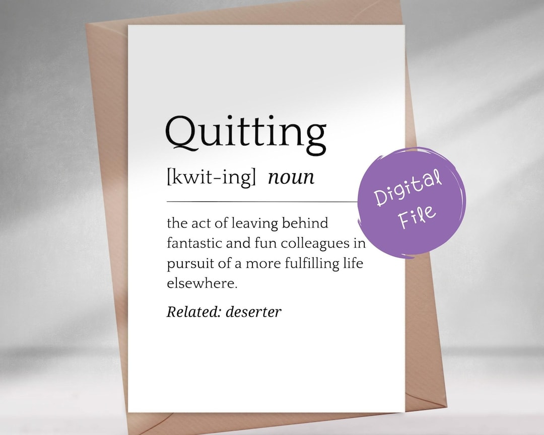 Printable Going Away Card for Coworker or Boss, Funny, Farewell Card ...