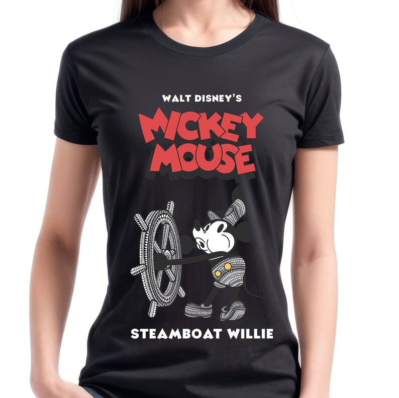 Mickey Mouse Steamboat Willie Print, Vintage Art (digital Download) - Etsy