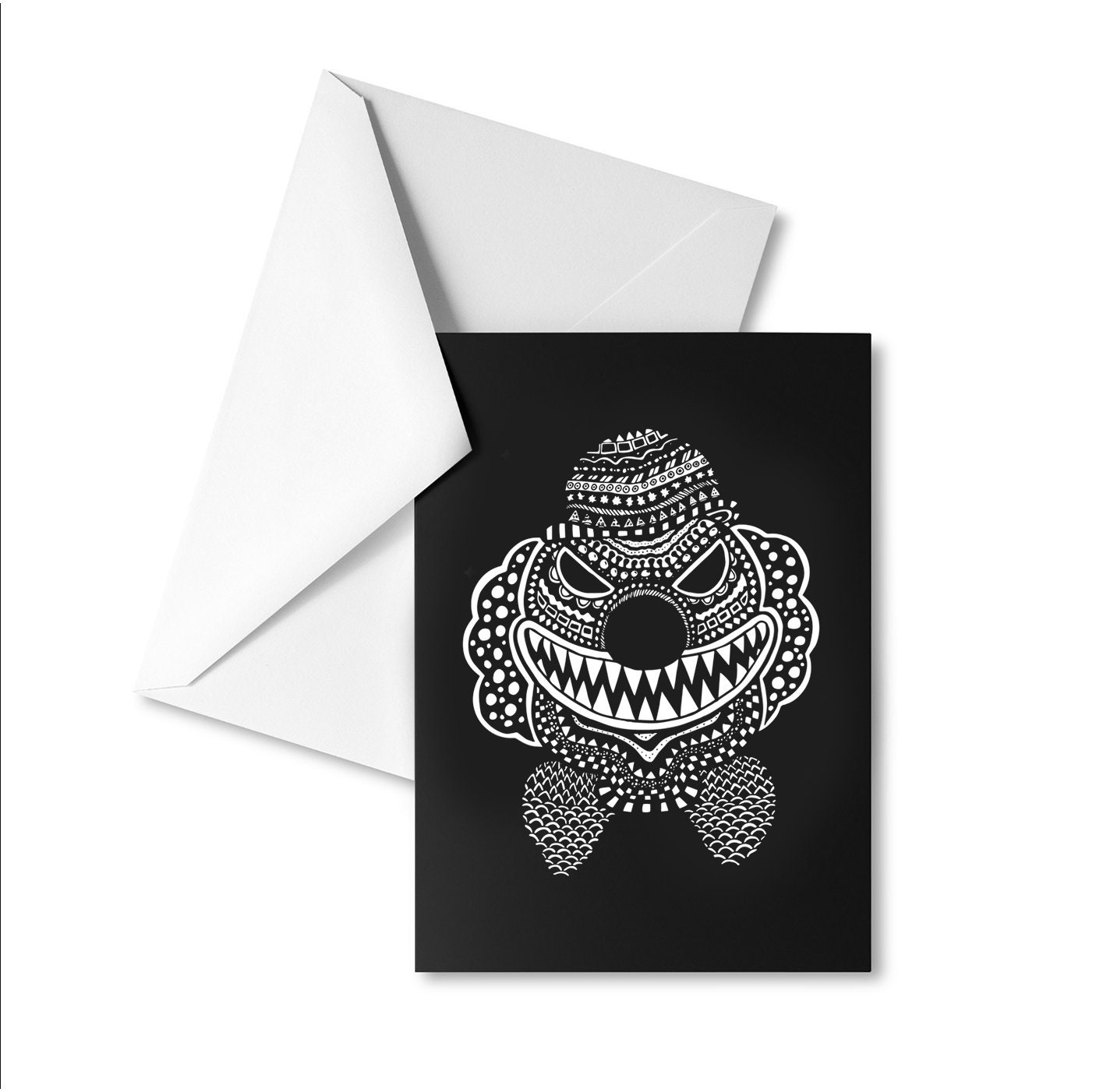 Digital File of a Clown SVG PDF AI Png Jpg Cool - Etsy