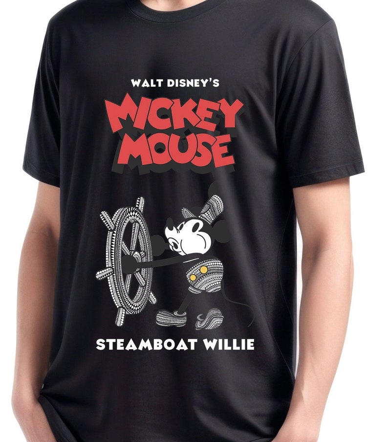 Mickey Mouse Steamboat Willie Print, Vintage Art (digital Download) - Etsy