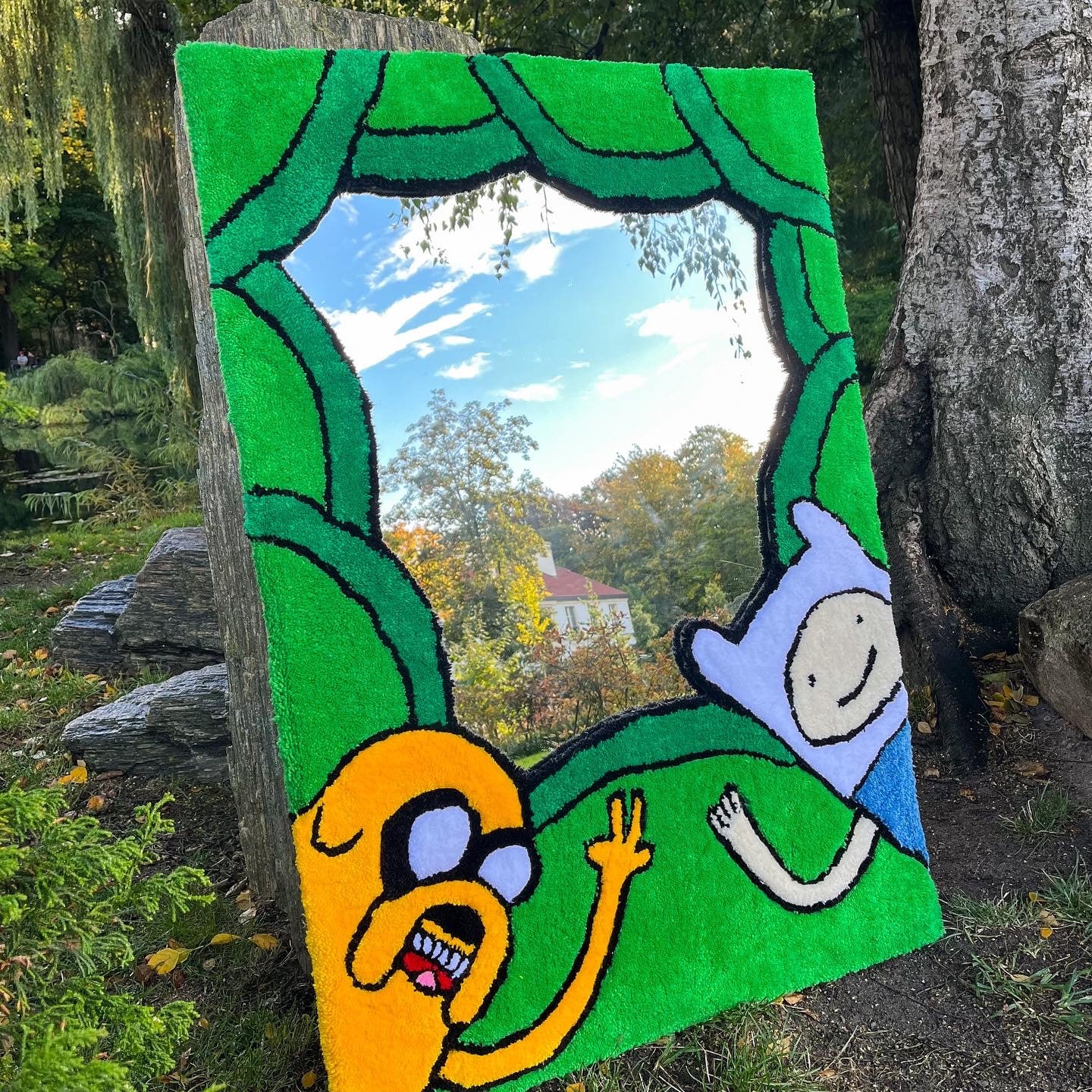 Adventure Time Rug Mirror - Etsy