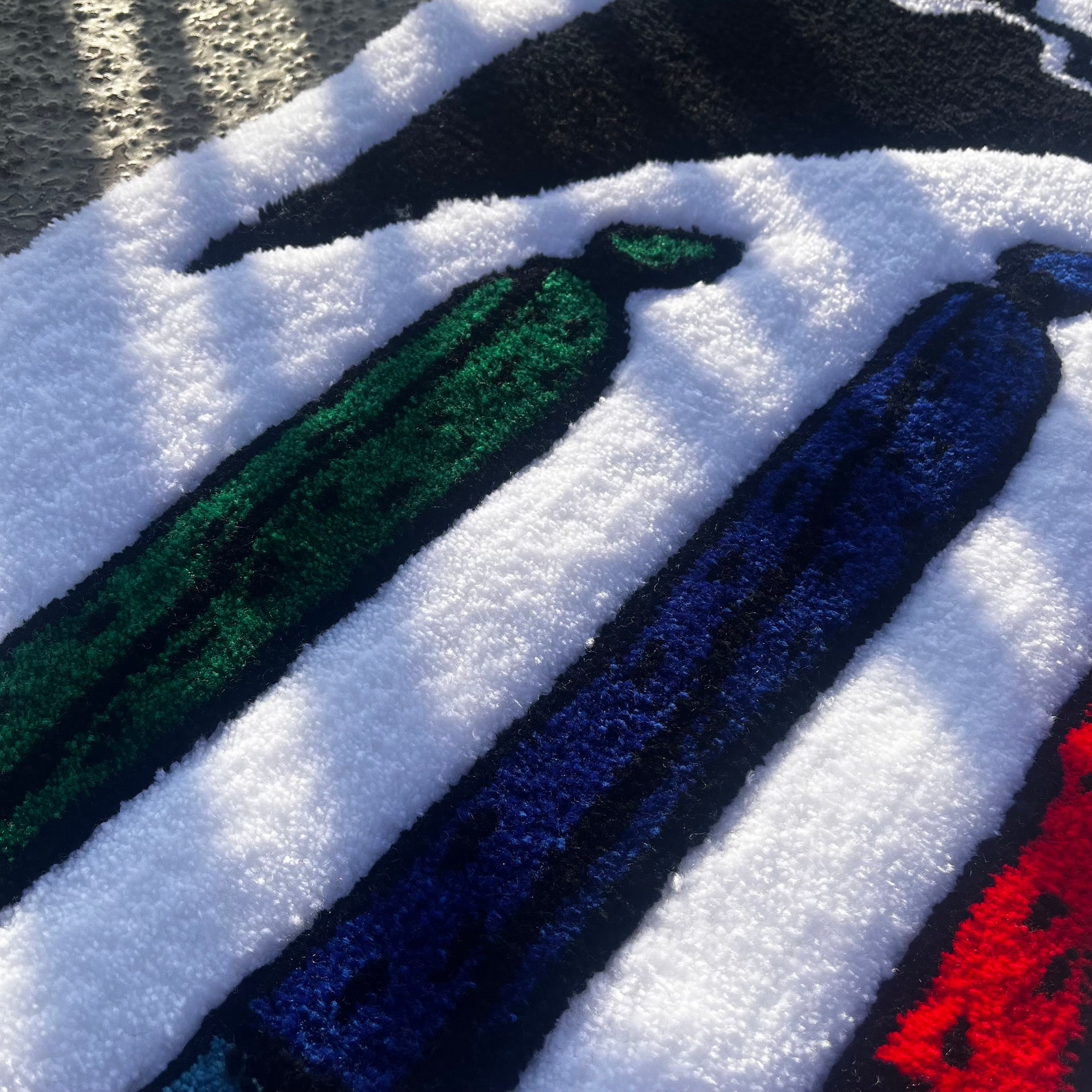 Uno 4 Joint Card Custom Rug - Etsy