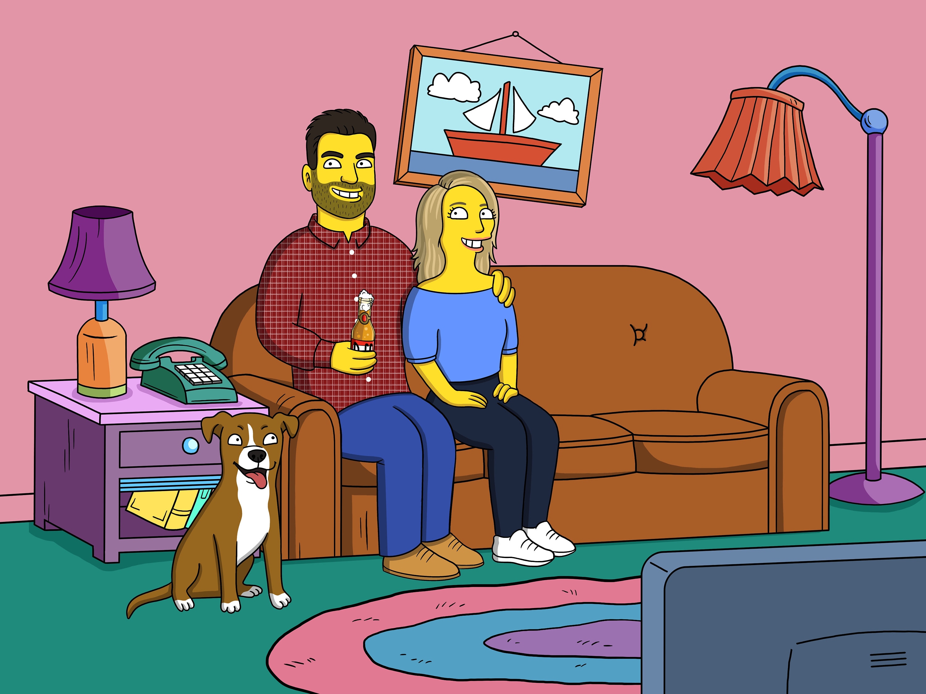 Simpsons Family Portrait Future