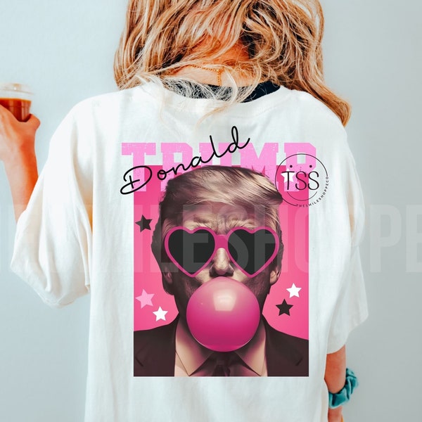 Pink Donald Trump Svg - Etsy
