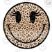 Leopard Smile Face PNG Retro Smile Png Cheetah Smile Face Png ...