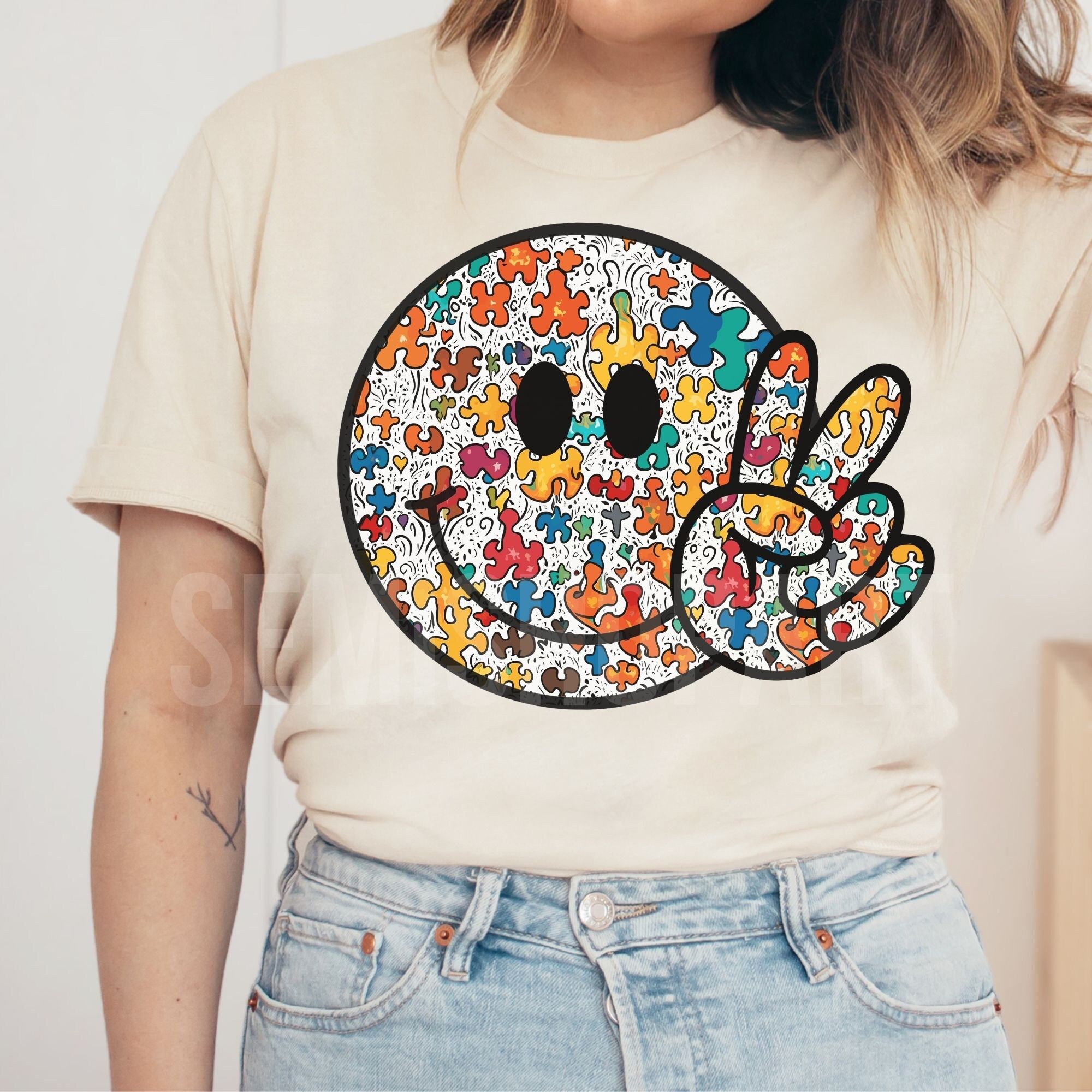 Autism Awareness Smile PNG: Peace Sign, Infinity Symbol (digital ...