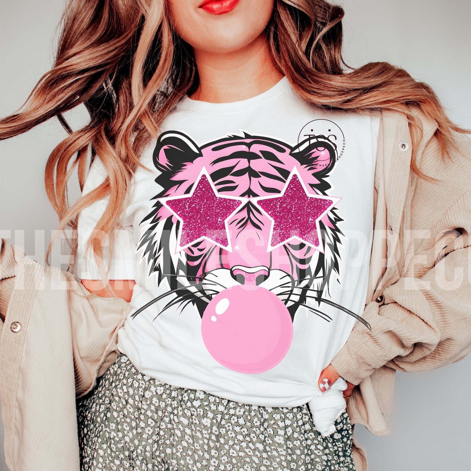 Tiger Blowing Bubble Png Tiger PNG Tigers Mascot Preppy PNG Preppy ...