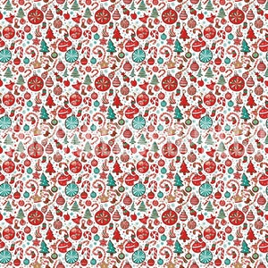 Retro Christmas Tree Seamless Pattern Christmas Tree Cake Png Merry ...