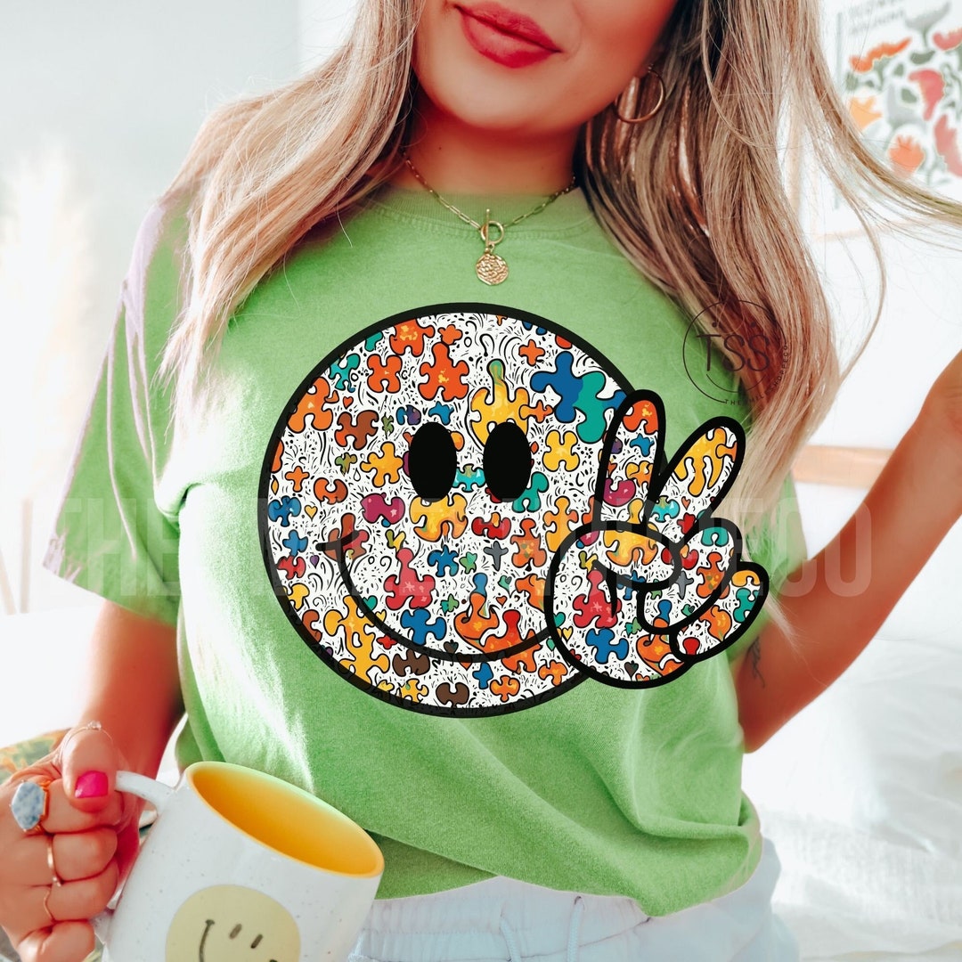 Autism Awareness Smile PNG: Peace Sign, Infinity Symbol (digital ...
